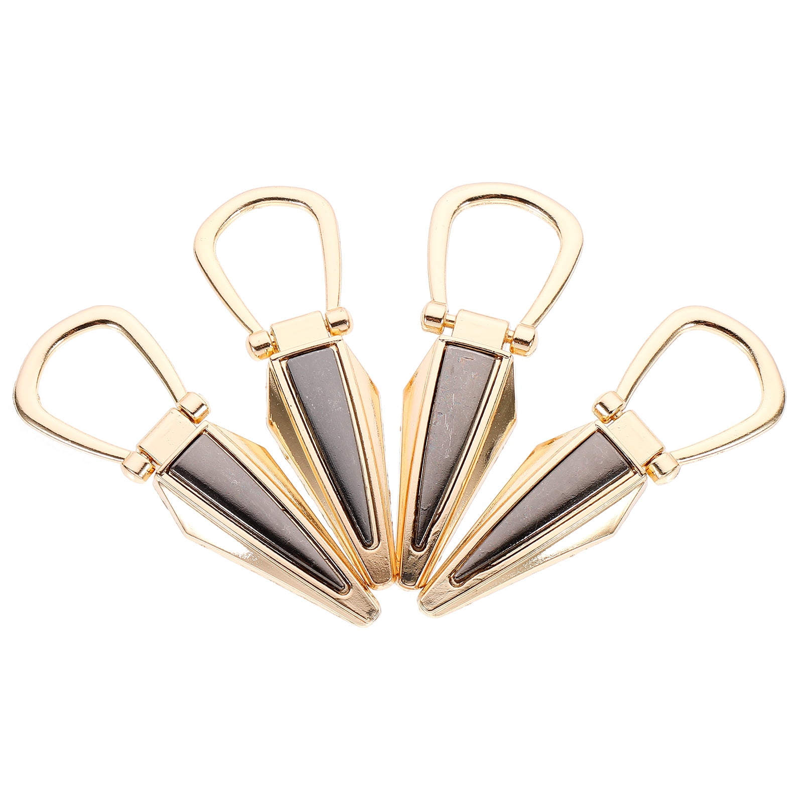 KHBUAB 4Pcs Metal Bag Buckles Golden Square Simple Design for Bag ...