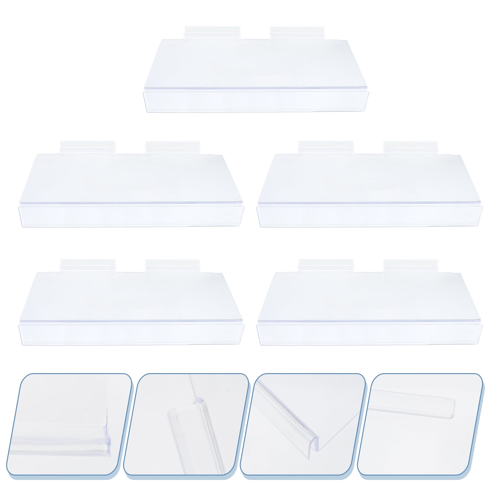 KHBUAB 5Pack Rectangular Shoe Display Rack with Simple Style for ...