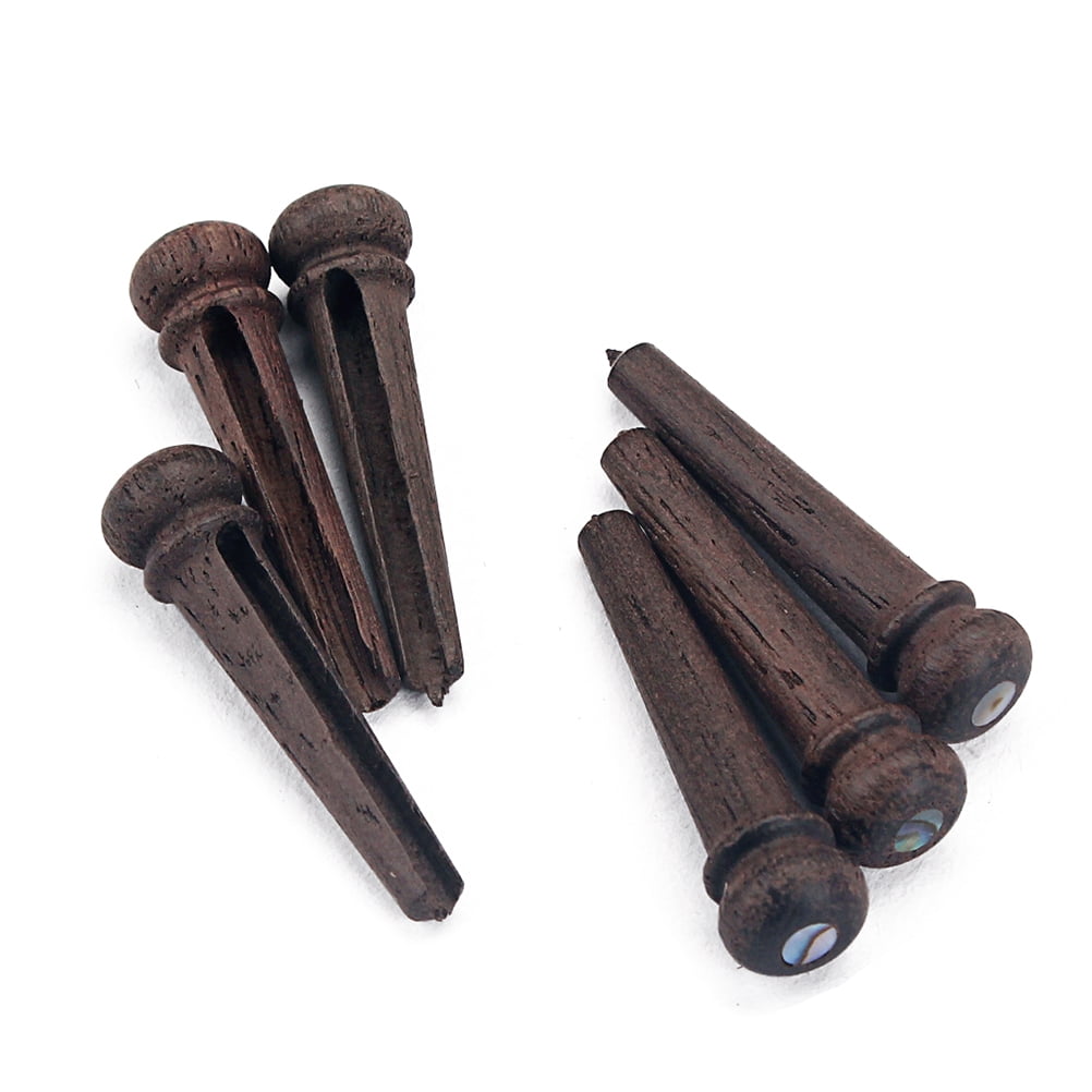 KHBUAB 6Pcs Bridge Pin for Acoustic Guitar String Pegs and Improved ...