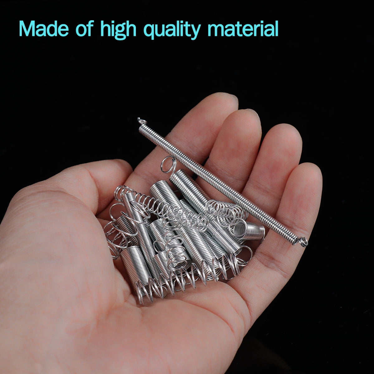 KHBUAB Galvanized Steel Extension Spring 200Pack for Resilience in ...
