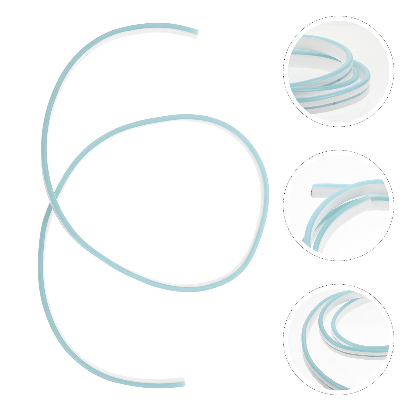 KHBUAB General Users 1Pack Ice Blue Led Neon Rope Light With IP66 ...