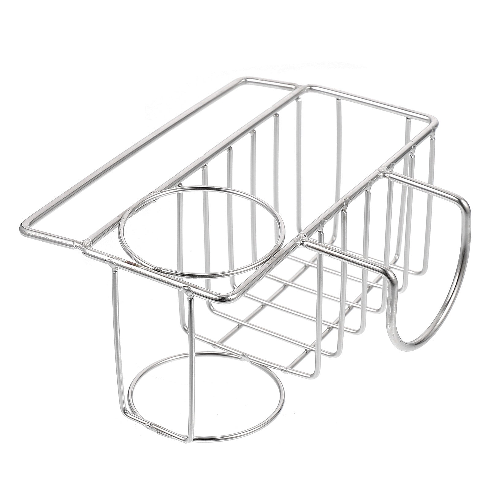 KHBUAB Multi Purpose Sink Rack Silver 17x5.5in Rectangular Stainless ...