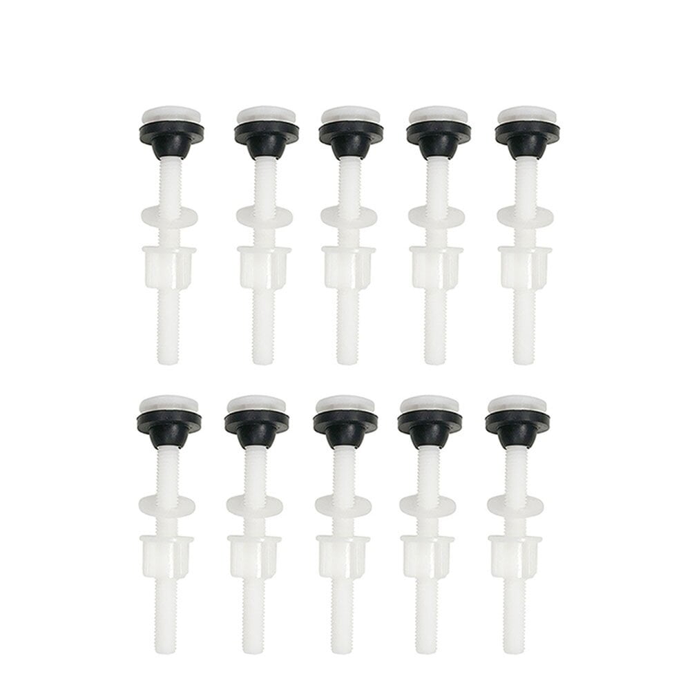 KHBUAB Toilet Tank Parts 10Pcs Cylindrical Flush Mechanism Button ...