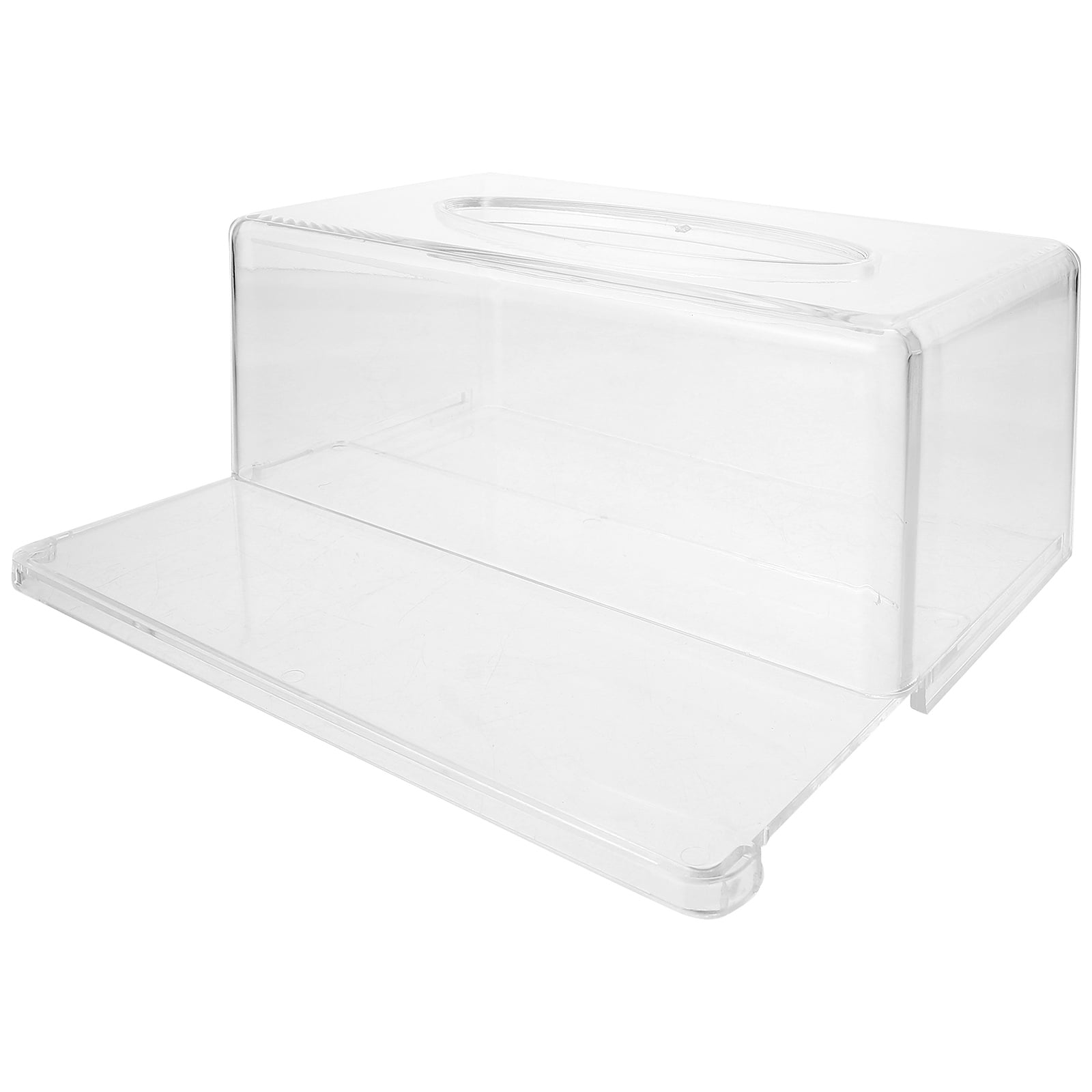 KHBUAB Transparent Tissue Container 1Pack Rectangular Shape Ideal for ...
