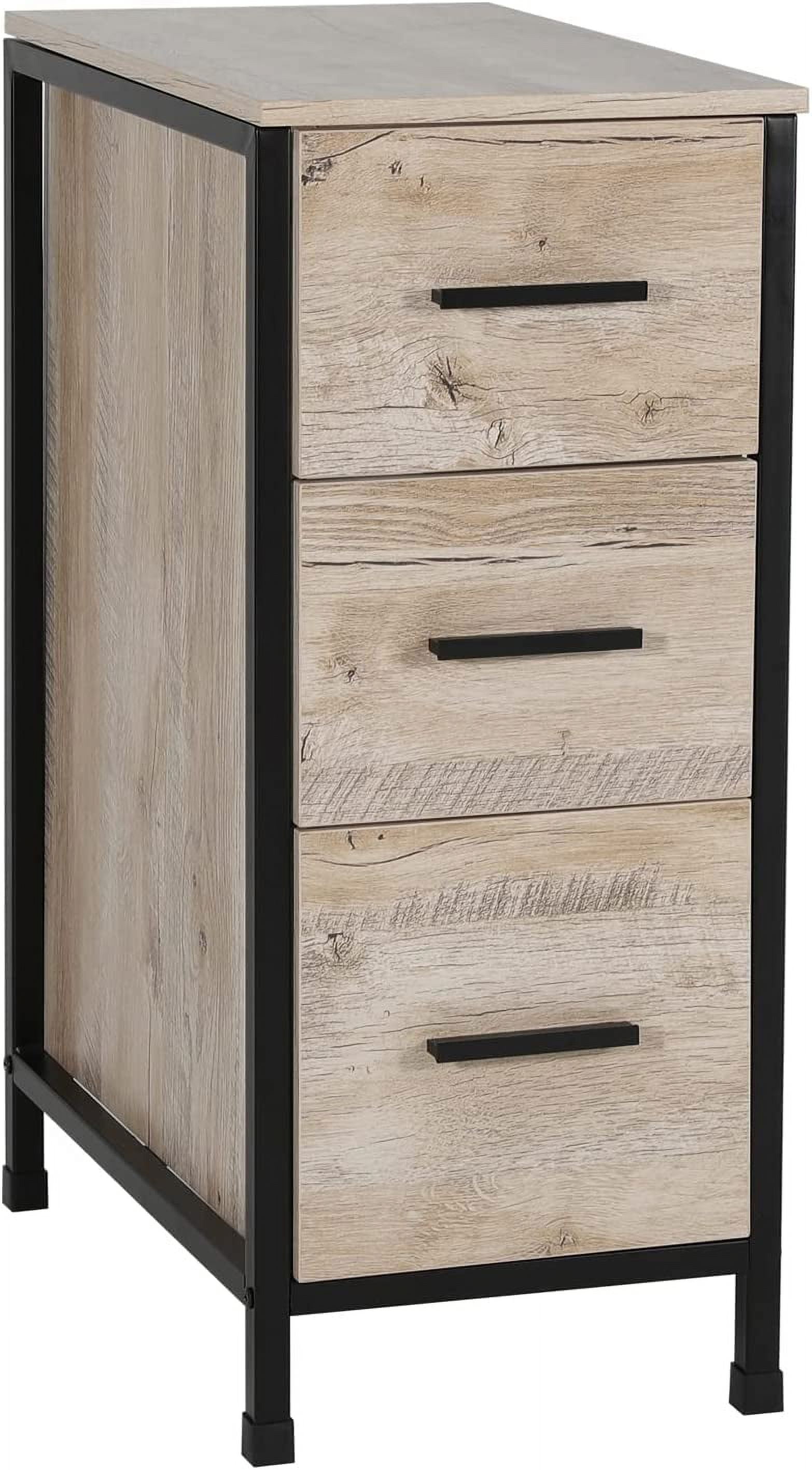 KHHOOMLIFE 12" Bathroom Vanity Side Cabinet Floor Freestanding Cabinet ...