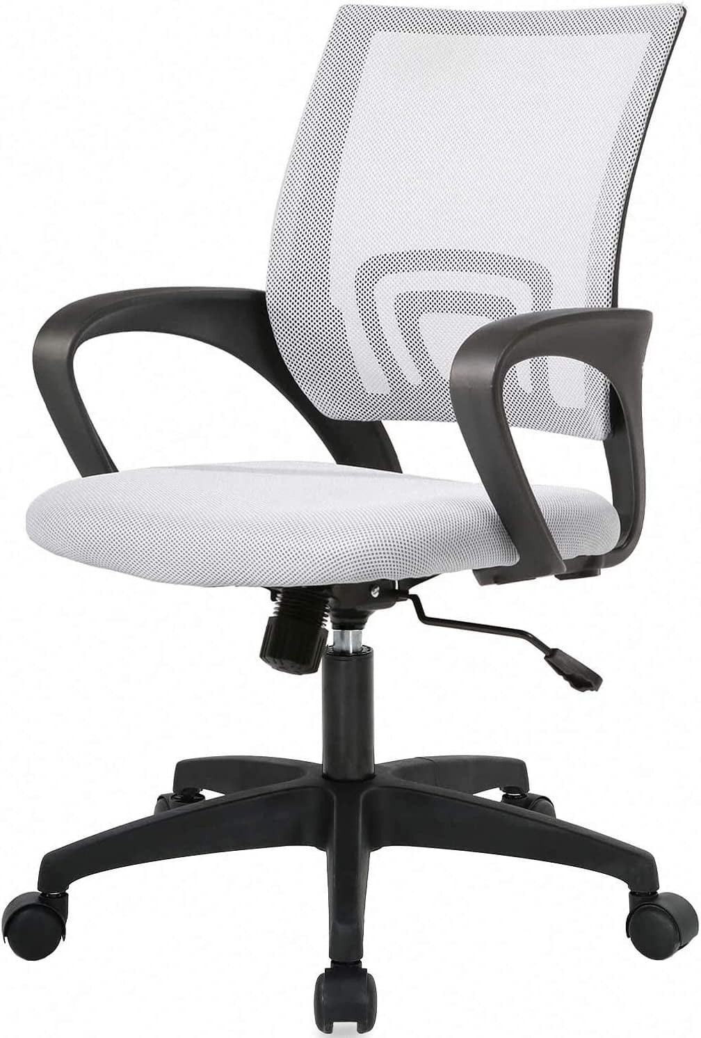 KHHOOMLIFE Office Chair Mid Back Modern Desk Chair Executive Computer ...