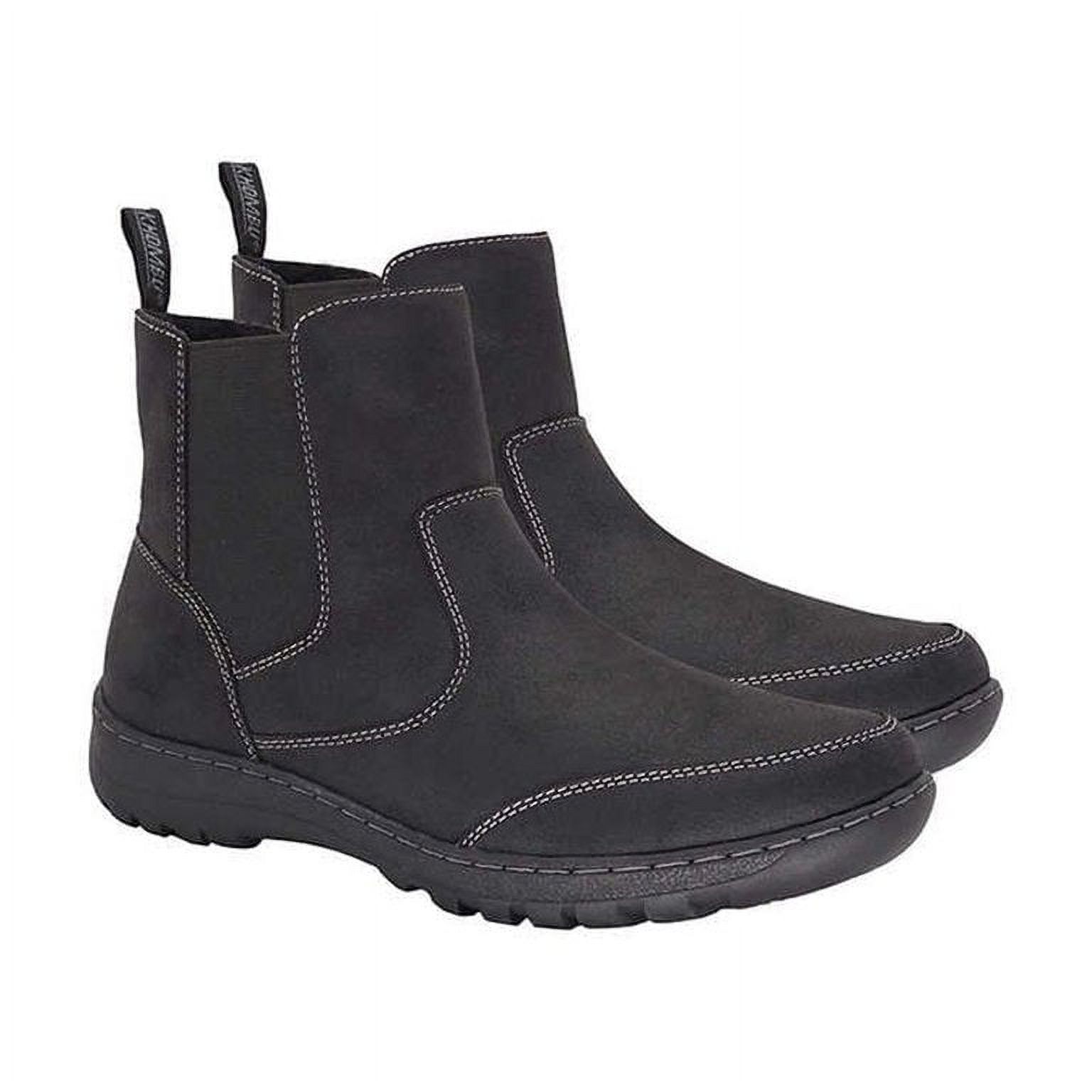 KHOMBU Ladies' Charlotte Pull-On Boot Black - Walmart.com