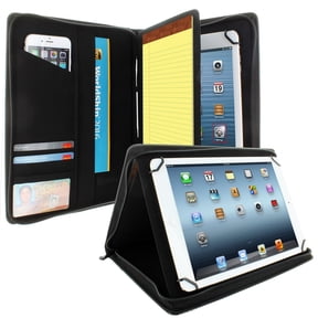 KHOMO Universal Tablet Pad Folio Zippered Case fits Tablets 8.5" up to ...
