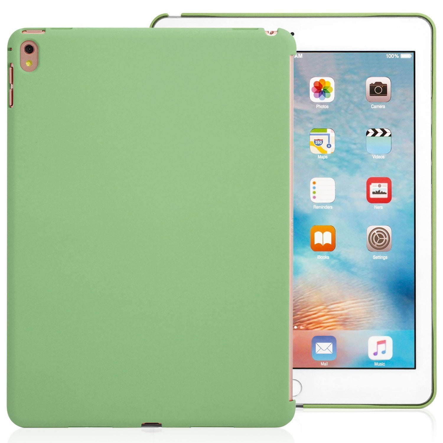 KHOMO iPad Pro 9.7 Inch Case Companion Super Slim Cover Rubberized Back ...