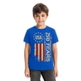KHONTS Boys 250th Anniversary USA Waffle Shirt 250years America T Shirt ...