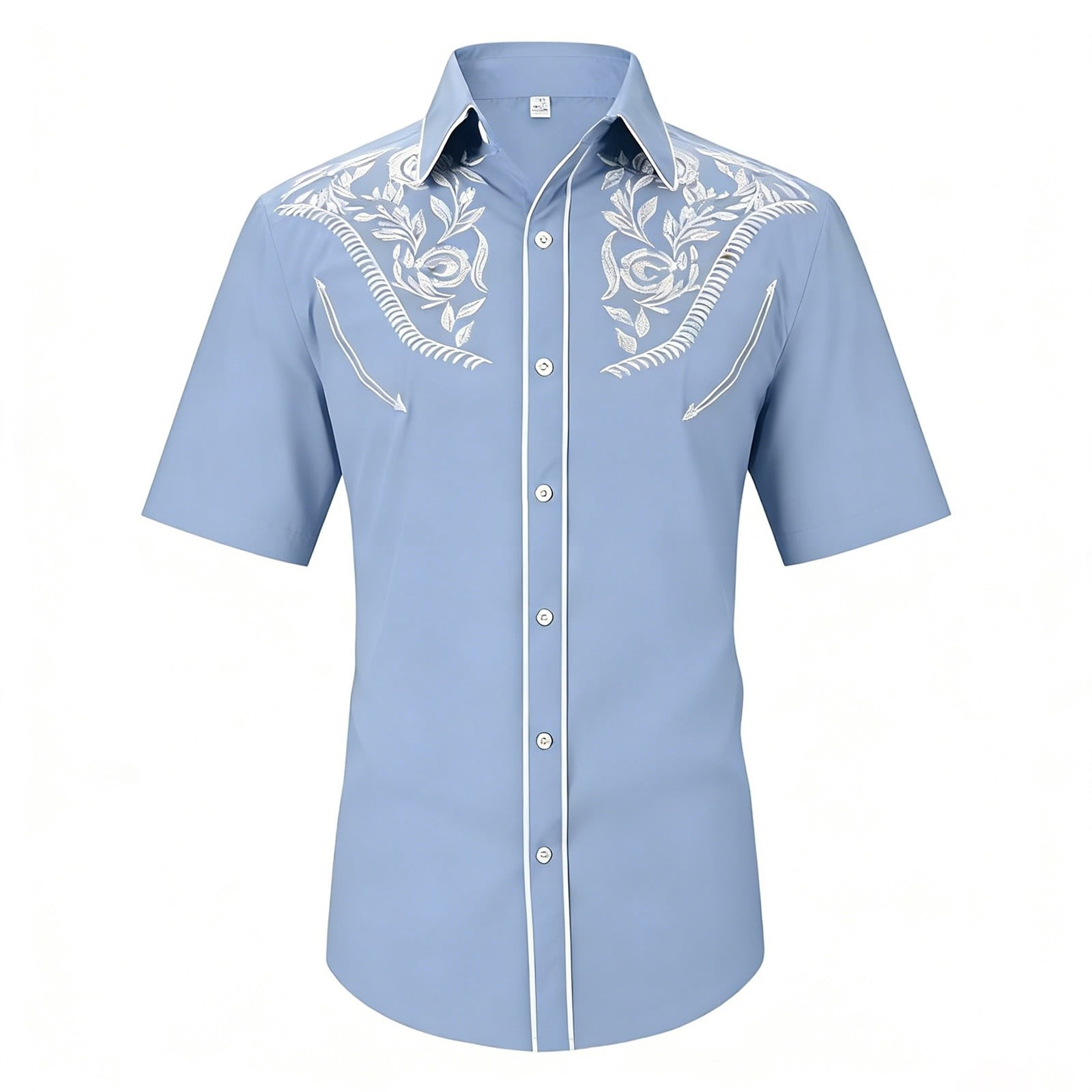 KHONTS Boys Western Cowboy Button down Shirt Graphic Printed Short ...