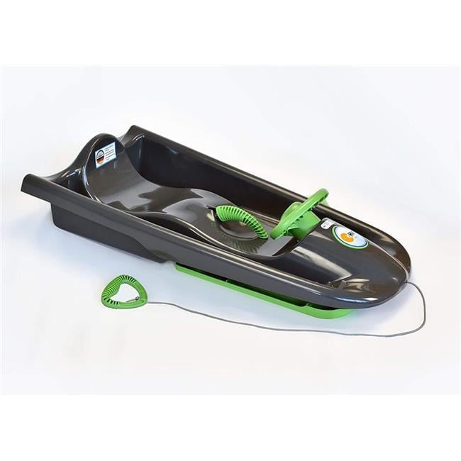 KHW Heavy Duty Plastic Snow Flyer Sled - Grey - Walmart.com