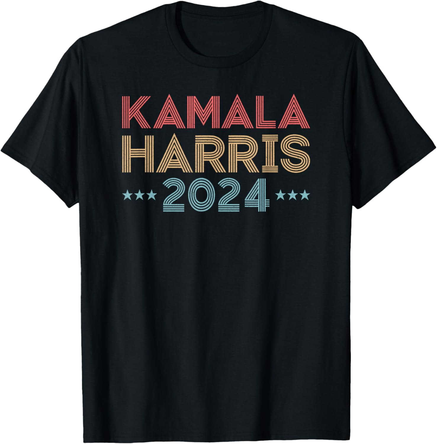 #KHive Kamala 2024 Pro Kamala Harris Retro Vintage Color T-Shirt ...