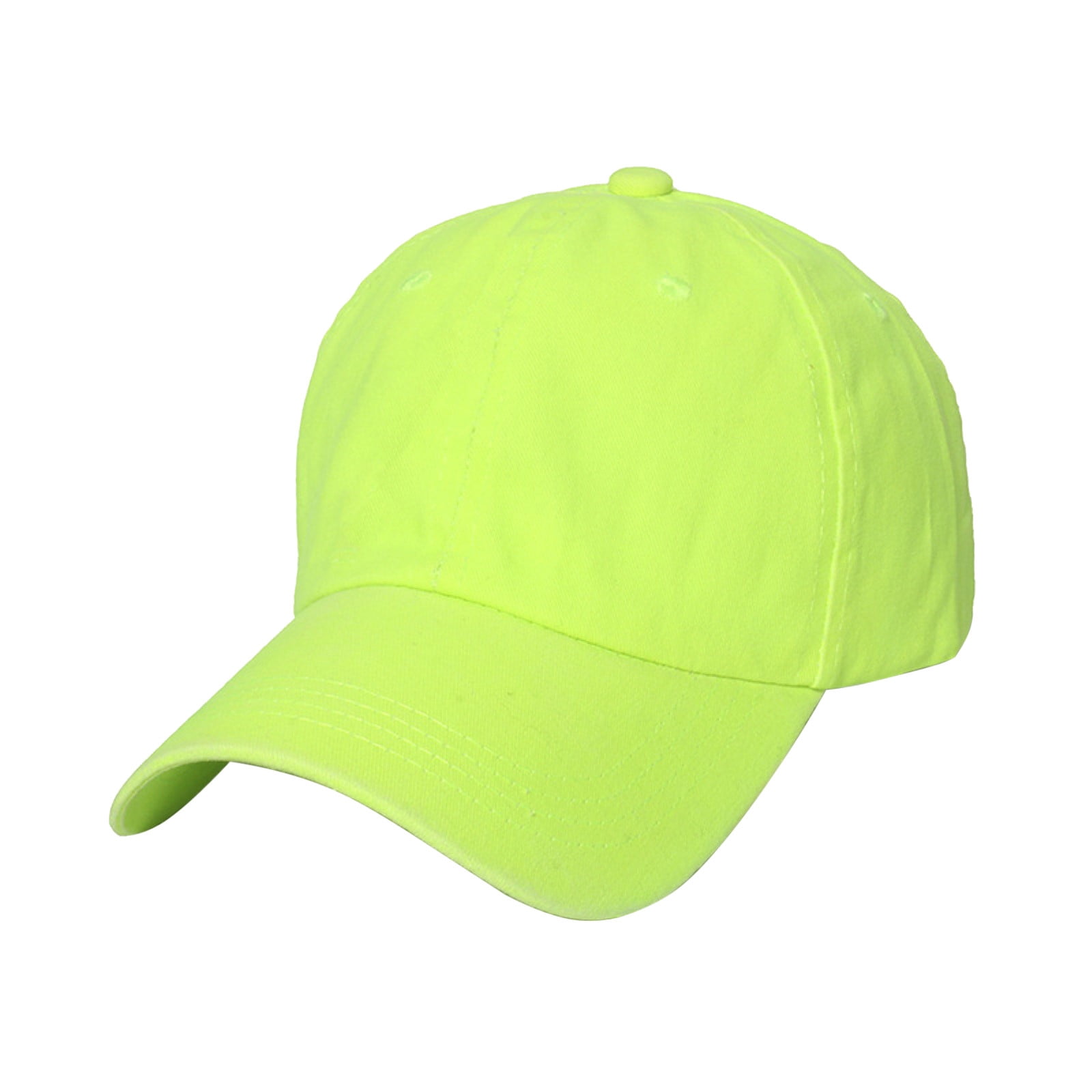 KI-8jcuD Khaki Dad Hats For Men Female Summer Casual Solid Fluorescence ...