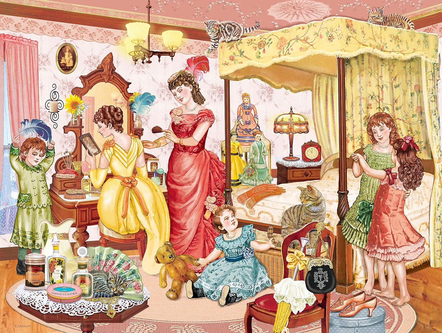 KI Puzzles 500 Piece Puzzle for Adults Rosiland Solomon Polly's First ...