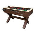 KICK Constable 55" Foosball Table (Brown) - Walmart.com