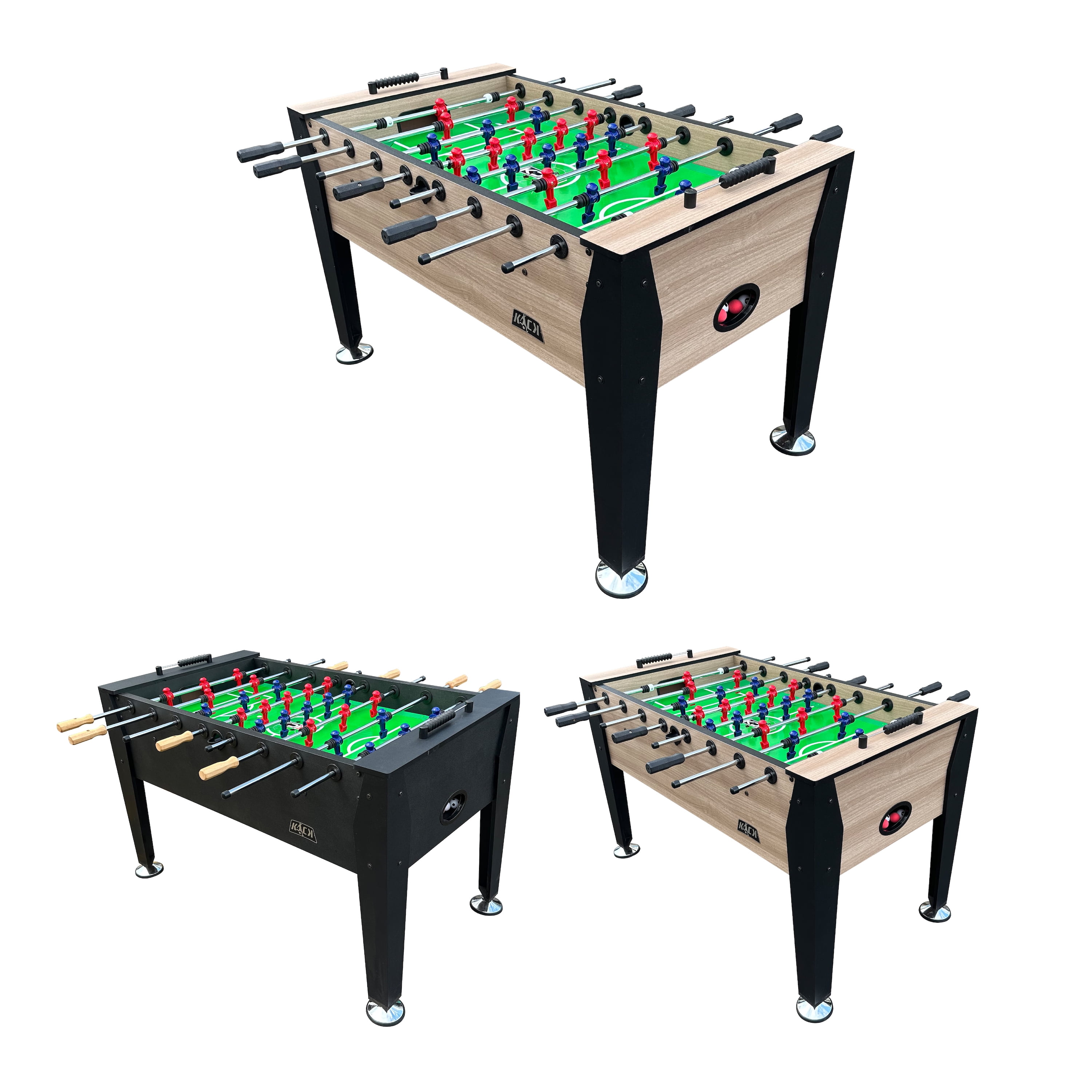 KICK Hades 55" Foosball Table (Brown) - Walmart Business Supplies