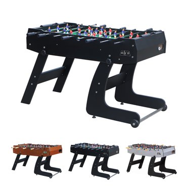 Atomic Azure LED Light Up Foosball Table with Interactive Inrail LED ...