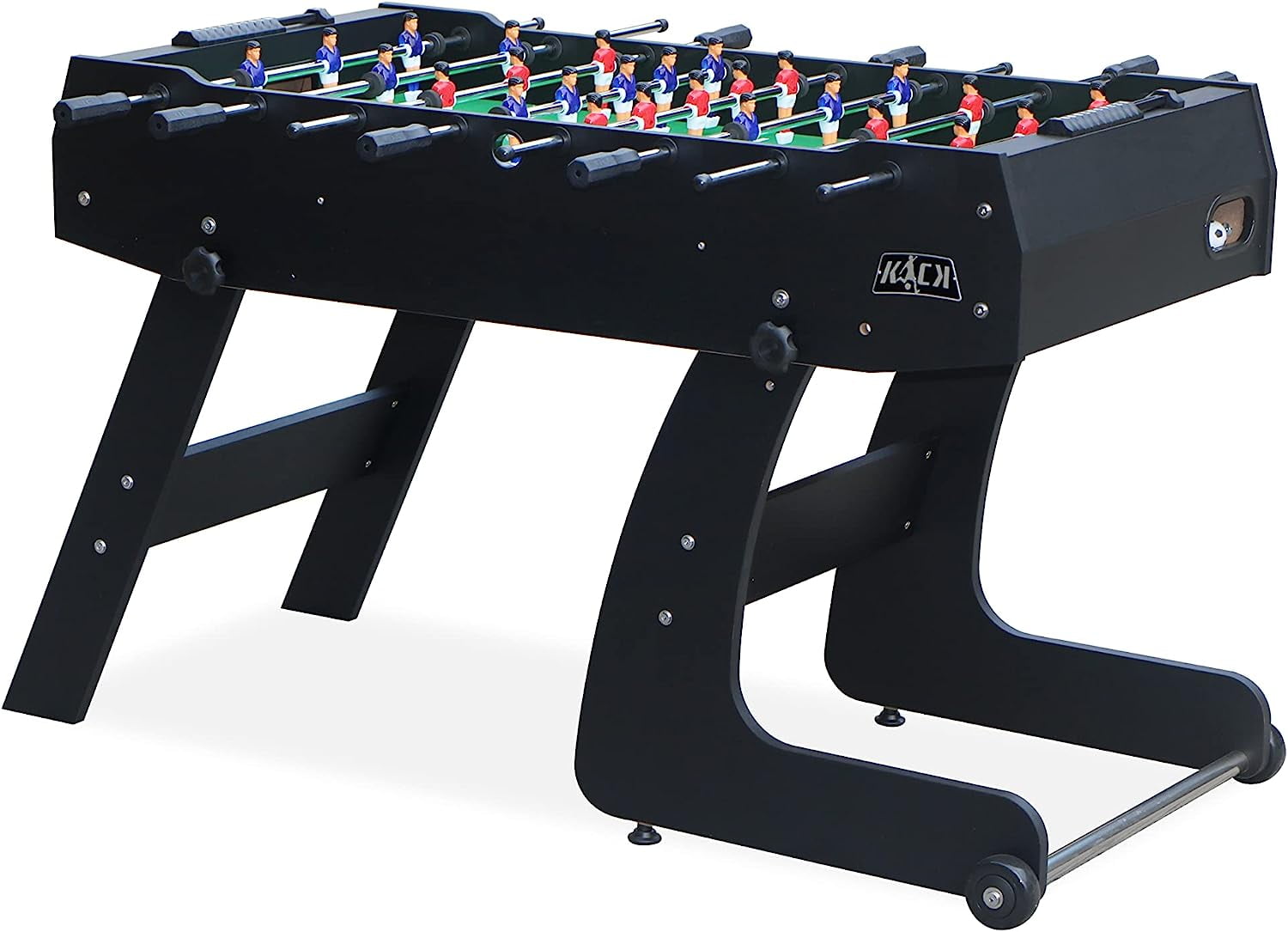 KICK Monarch 48" in Folding Foosball Table Black - Walmart.com