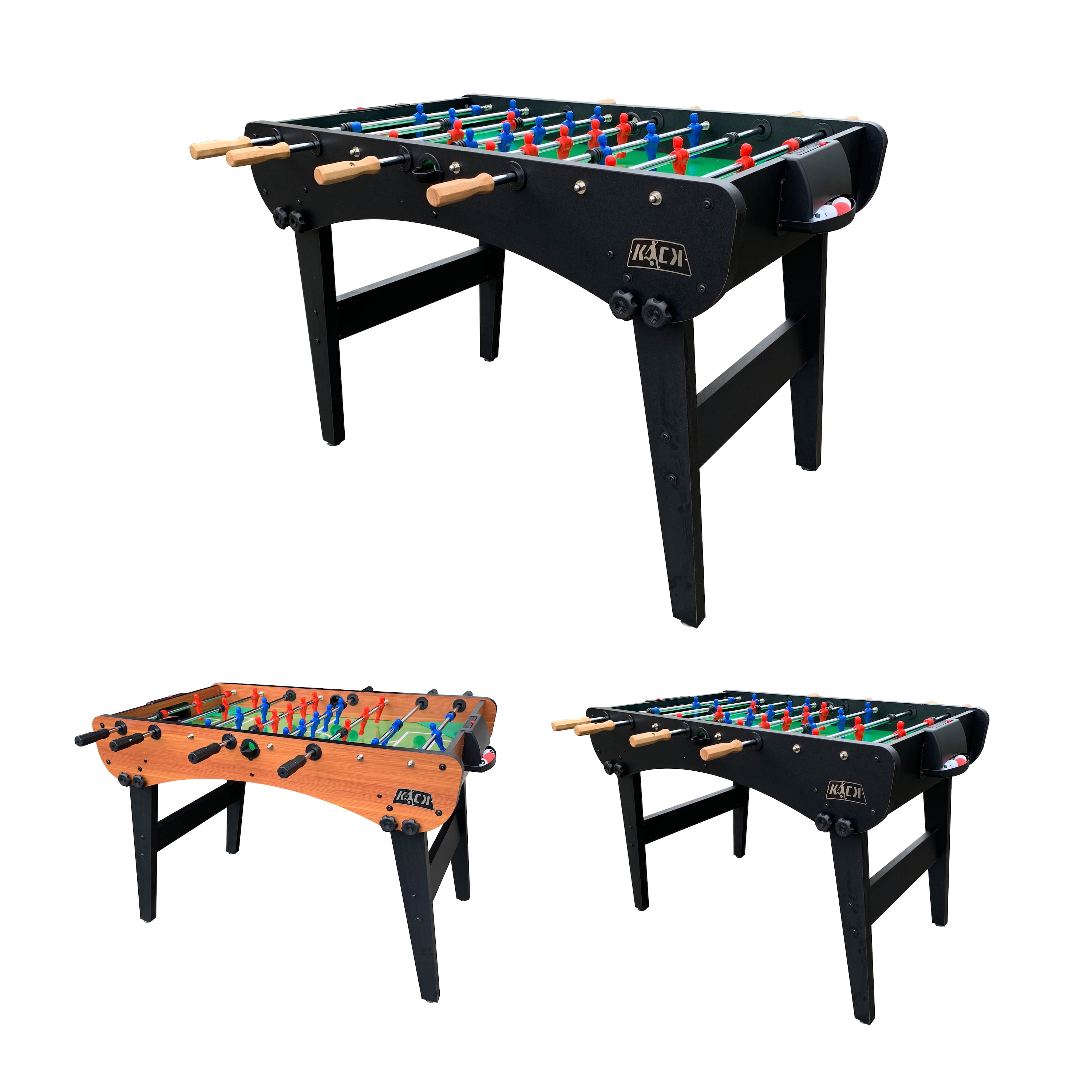 KICK Phoenix 55″ Folding Foosball Table (Black) - Walmart.com