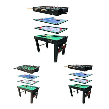 KICK Tetrad 55" 4-in-1 Combo Game Table for Kids & Adults ...