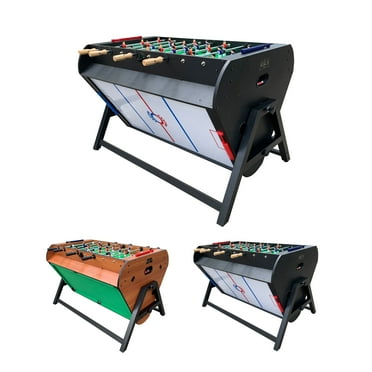 KICK Dyad 55″ 2-in-1 Multi Game Table (Black) - Combo Game Table Set ...