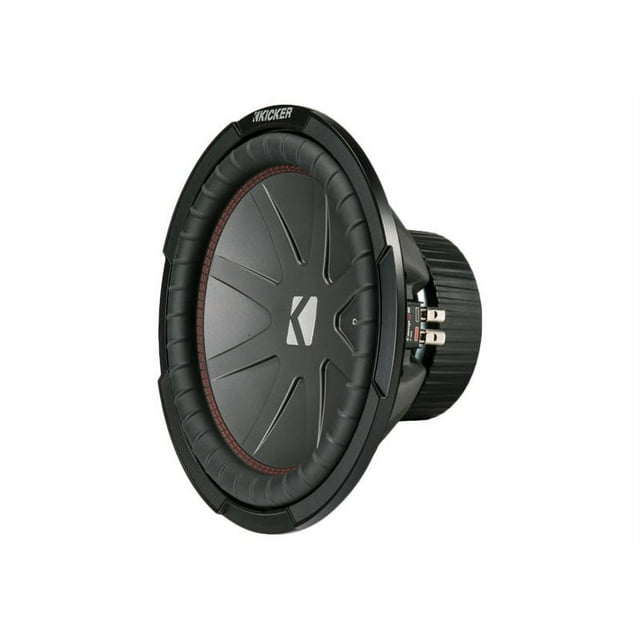 KICKER CompR CWR124 12-Inch Subwoofer Driver for Car - 500 Watt ...