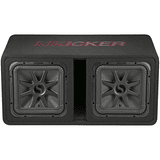 KICKER Car Subwoofer: Dual 12 Inch Solo Baric 2 Ohm 1200W RMS Power ...