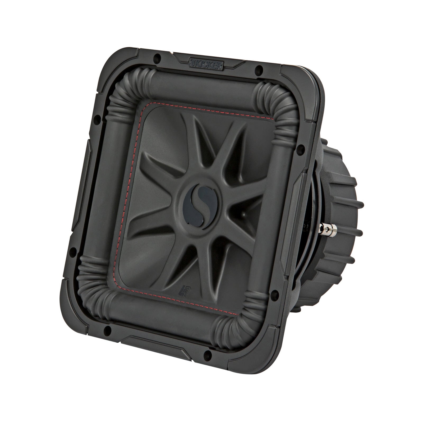KICKER L7R 15 Inch Square Subwoofer, 4-Ohm, 900W RMS, 1800W Max Power ...