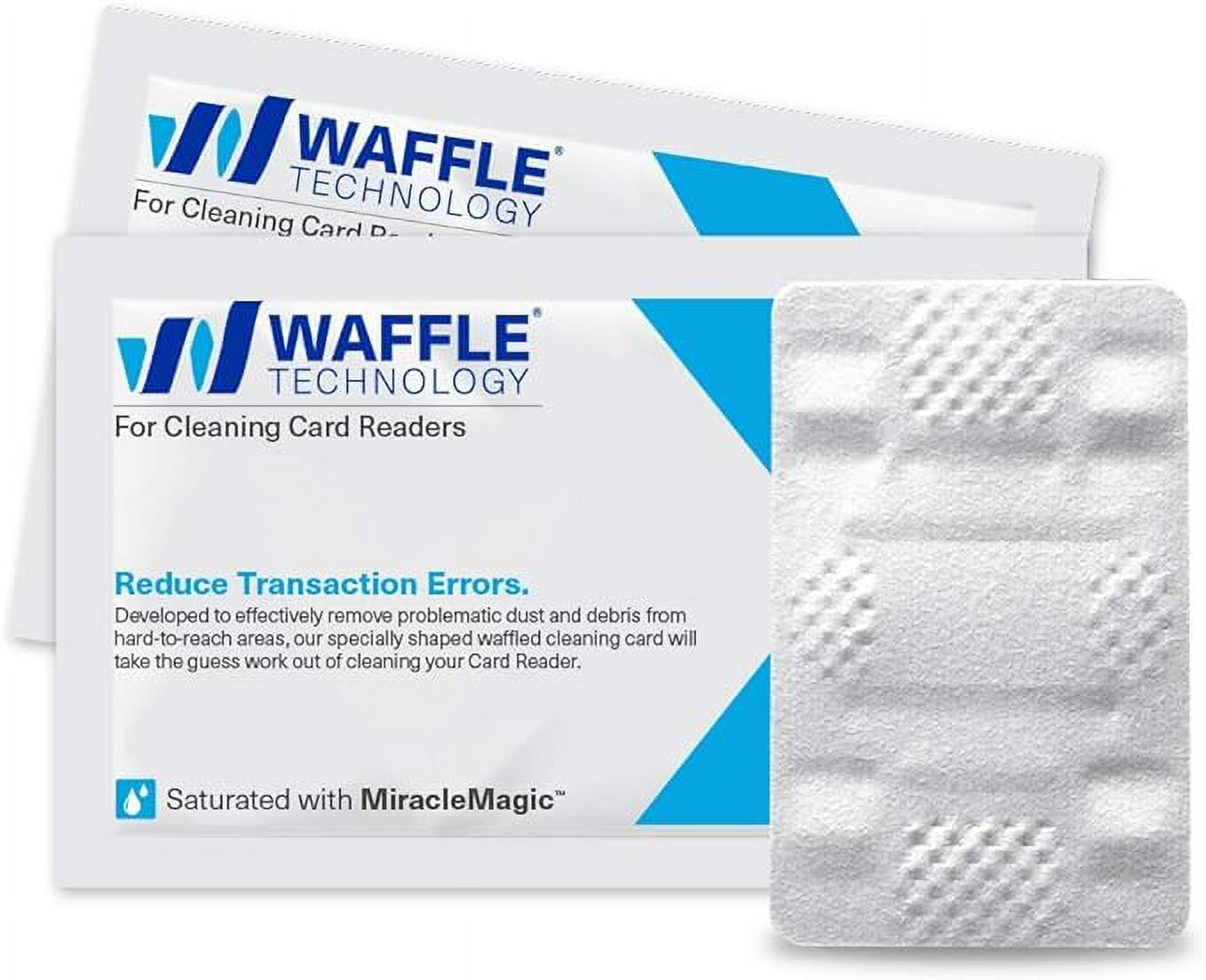 KICTeam Waffletechnology Smart Card Reader Cleaning Card, 40 Pack ...
