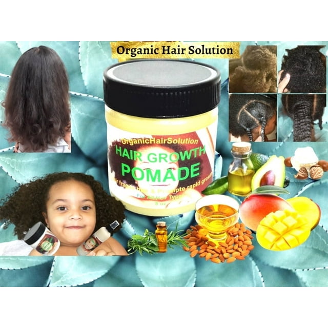 KIDS Hair Growth Pomade Grease- For Stronger, Thicker Longer Hair-Scalp ...