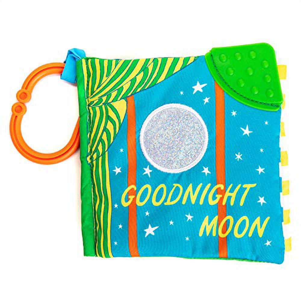 KIDS PREFERRED Goodnight Moon Soft Book with On The Go Clip, 5 Inches ...