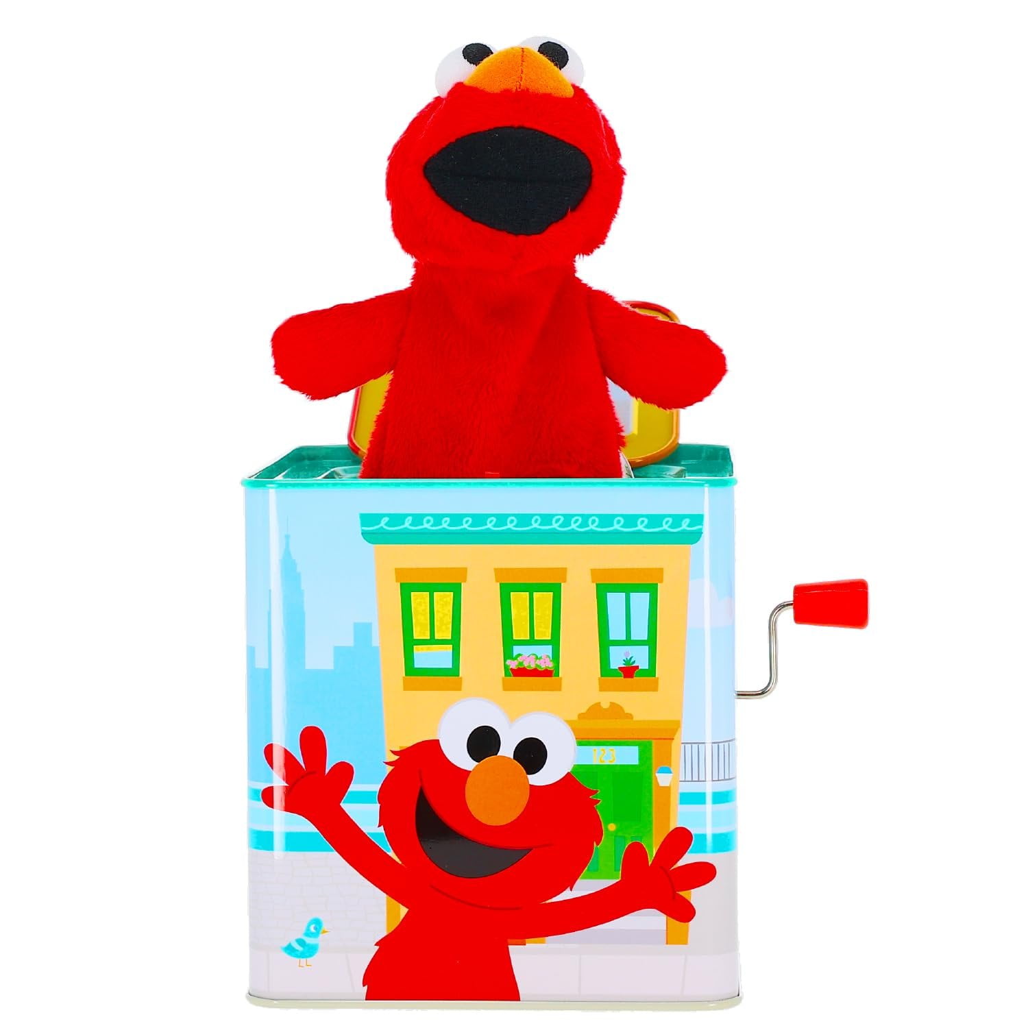 KIDS PREFERRED Sesame Street Elmo Jack in The Box Musical Toys for ...