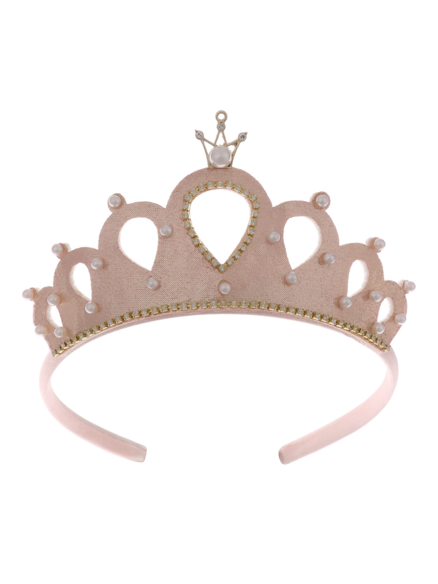 Wonder Nation Kids Princess Crown Pink and Gold Dress Up Accessory for ...