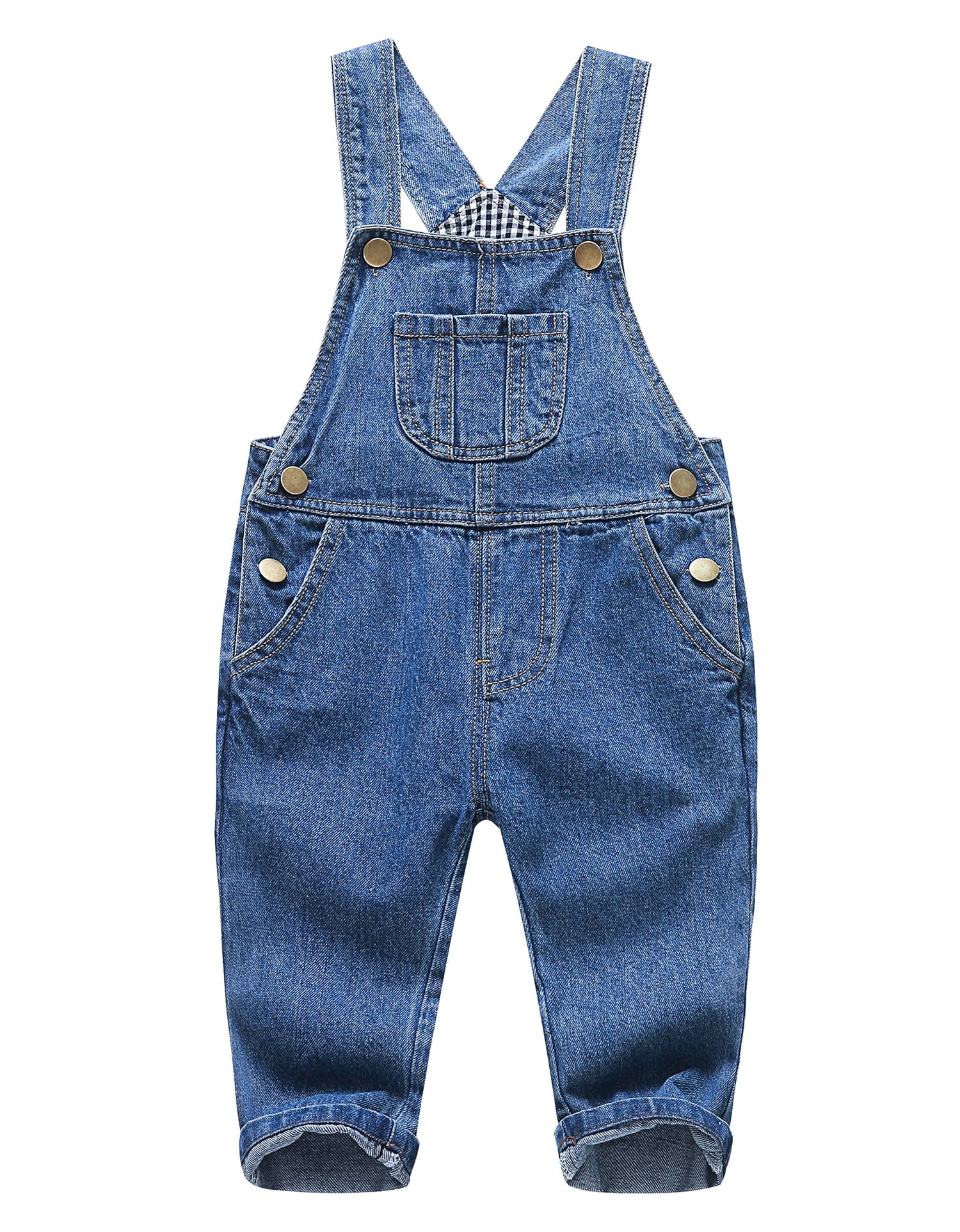 KIDSCOOL SPACE Baby Boy Girl Ripped Denim Cute Workwear,Fashionable ...
