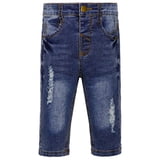 KIDSCOOL SPACE Baby Boys Little Kid Elastic Ripped Jeans StoneWashed ...
