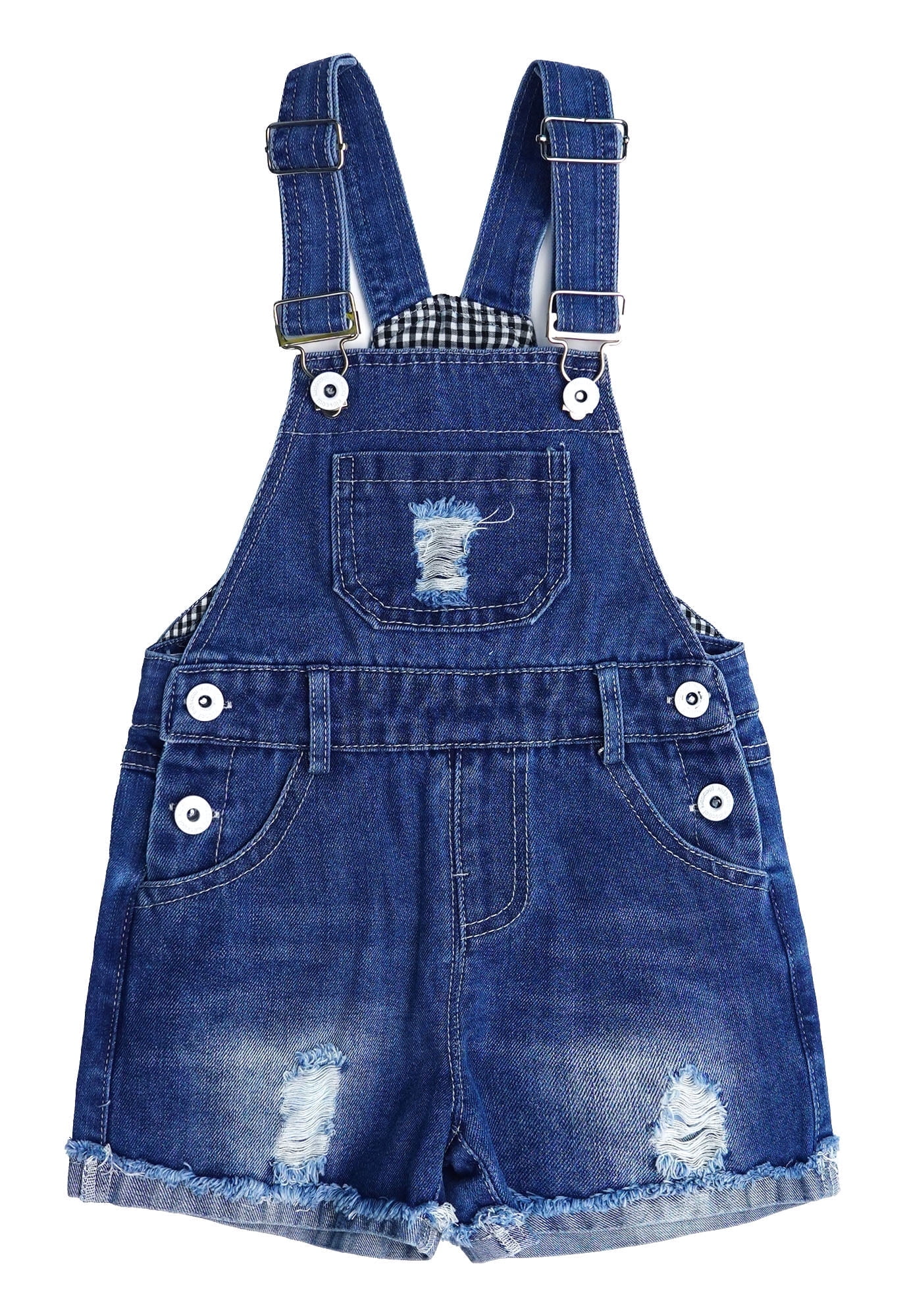 KIDSCOOL SPACE Baby Girls Boys Denim Shots,Ripped Raw Edge Hem Soft ...