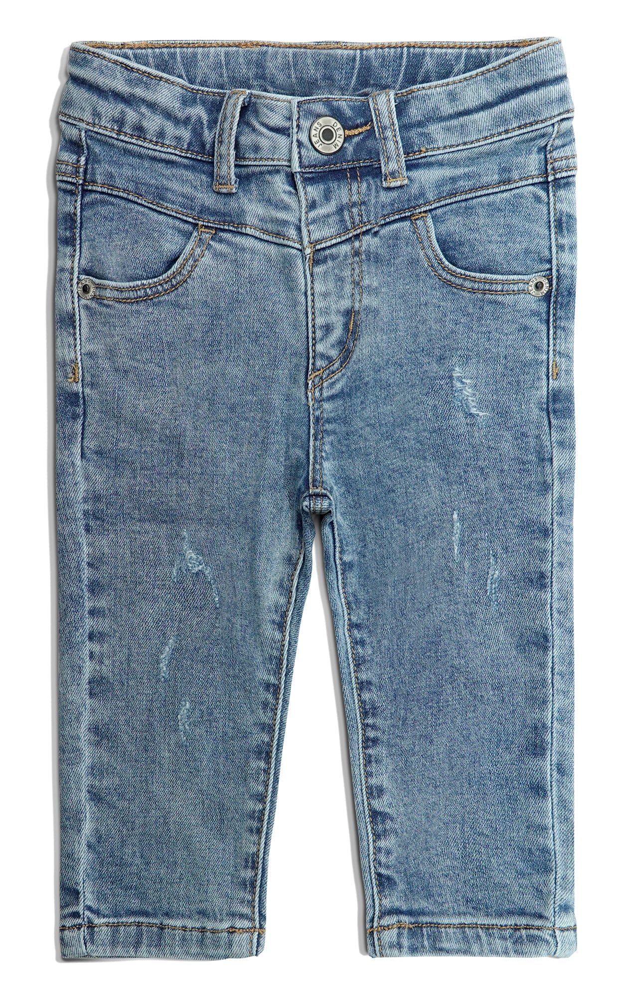 KIDSCOOL SPACE Baby Little Boys Girls Jeans,Ripped Strechy Denim Soft ...