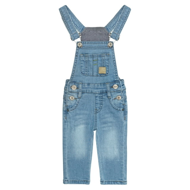 KIDSCOOL SPACE Baby Little Girls Denim Overalls,Toddler Boys Adjustable ...