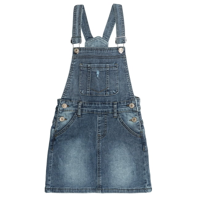 KIDSCOOL SPACE Baby Little Girls Skirt,Ripped Soft Strechy Denim Girls ...