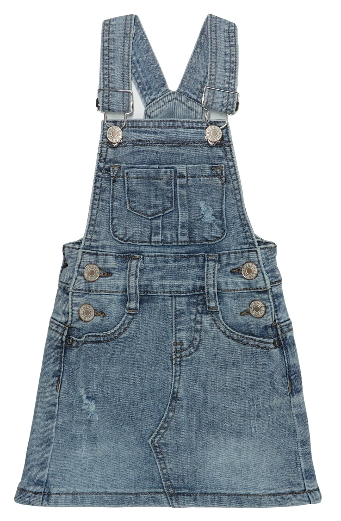 KIDSCOOL SPACE Baby Little Girls Skirt,Ripped Soft Strechy Denim Girls ...