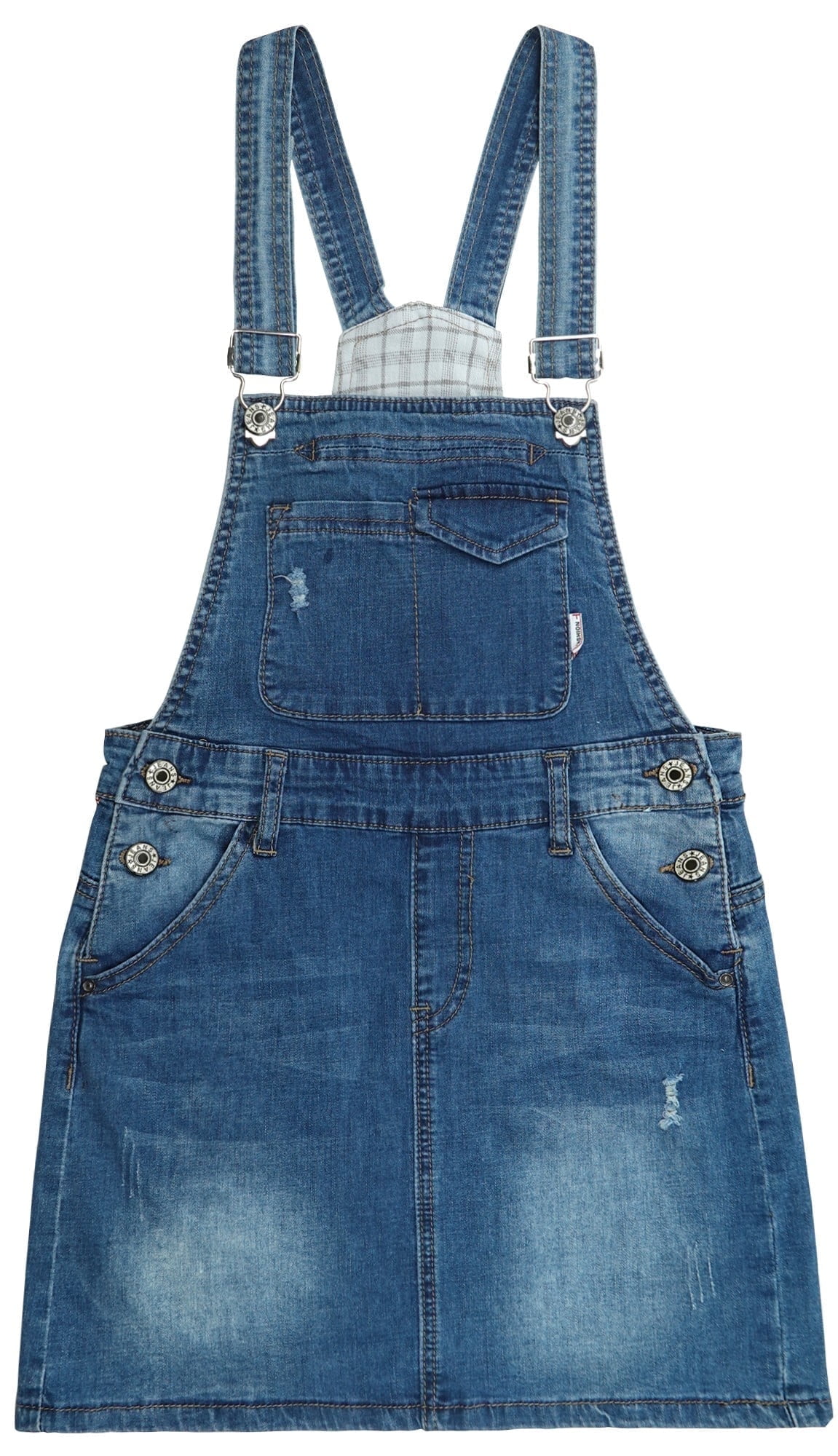 KIDSCOOL SPACE Baby Little Girls Skirt,Ripped Soft Strechy Denim Girls ...