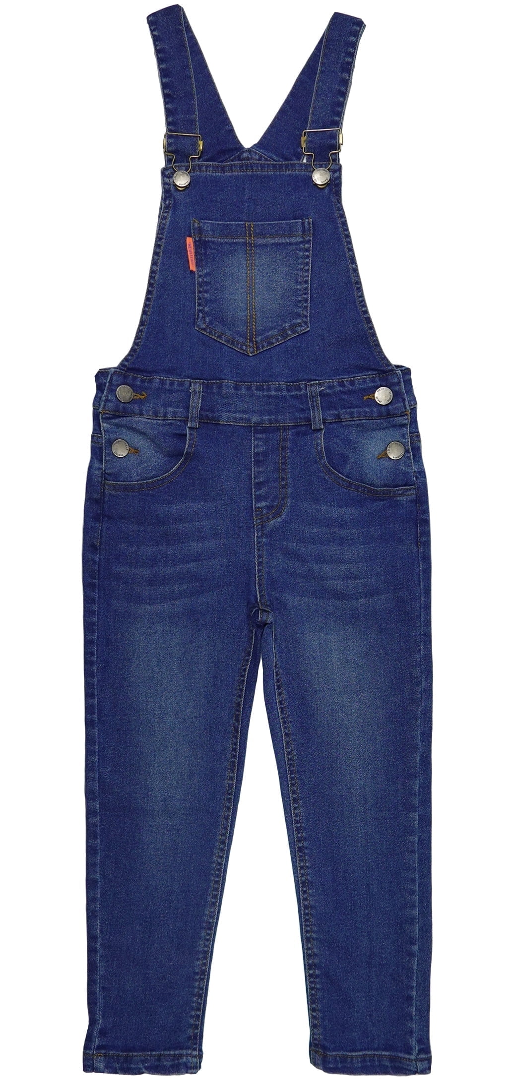 KIDSCOOL SPACE Little Youth Boys Jeans Overalls, Elastic Band Inside ...