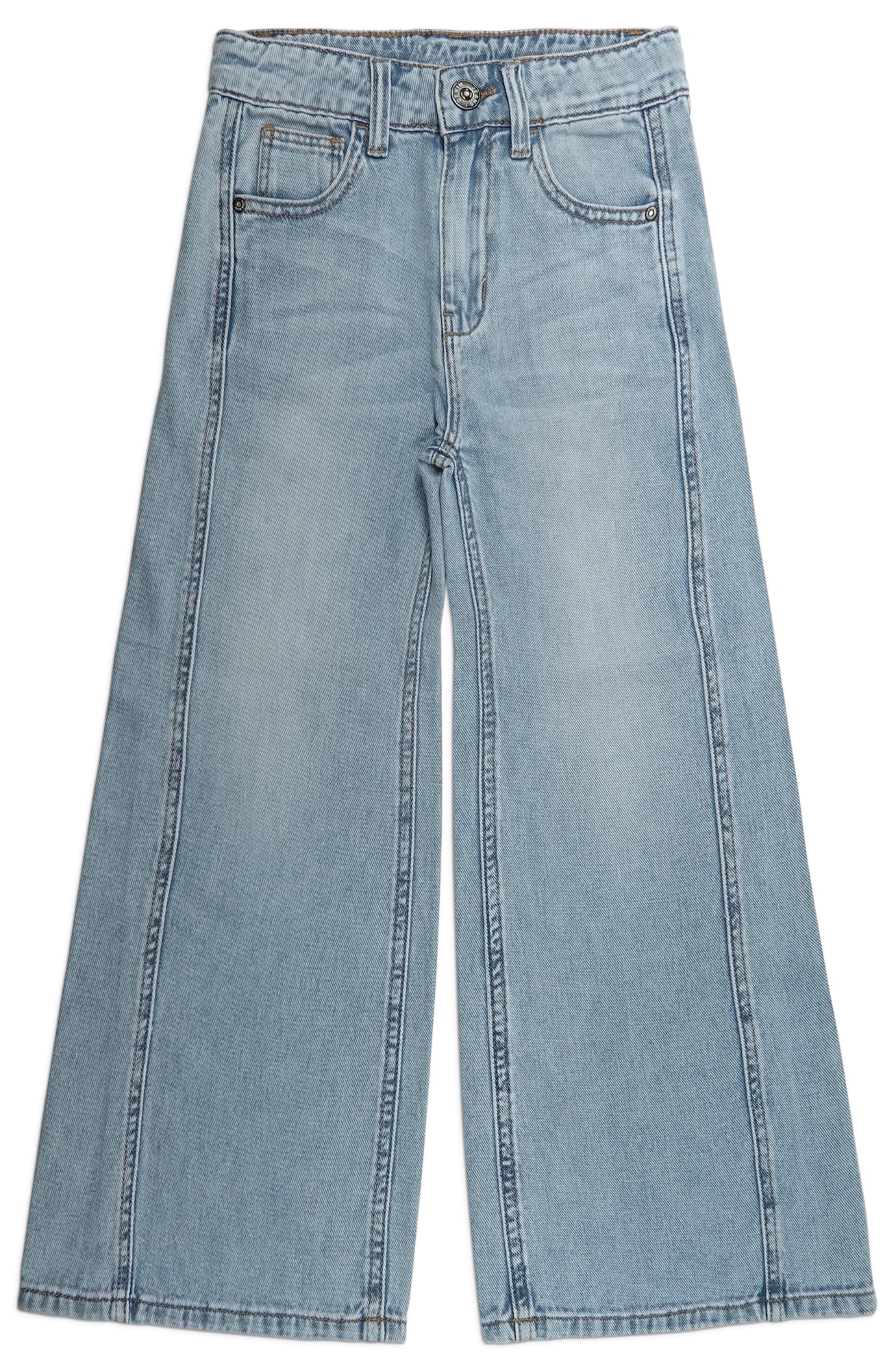 KIDSCOOL SPACE Girls Flare Jeans,Little Big Girl Bell Bottom Summer ...