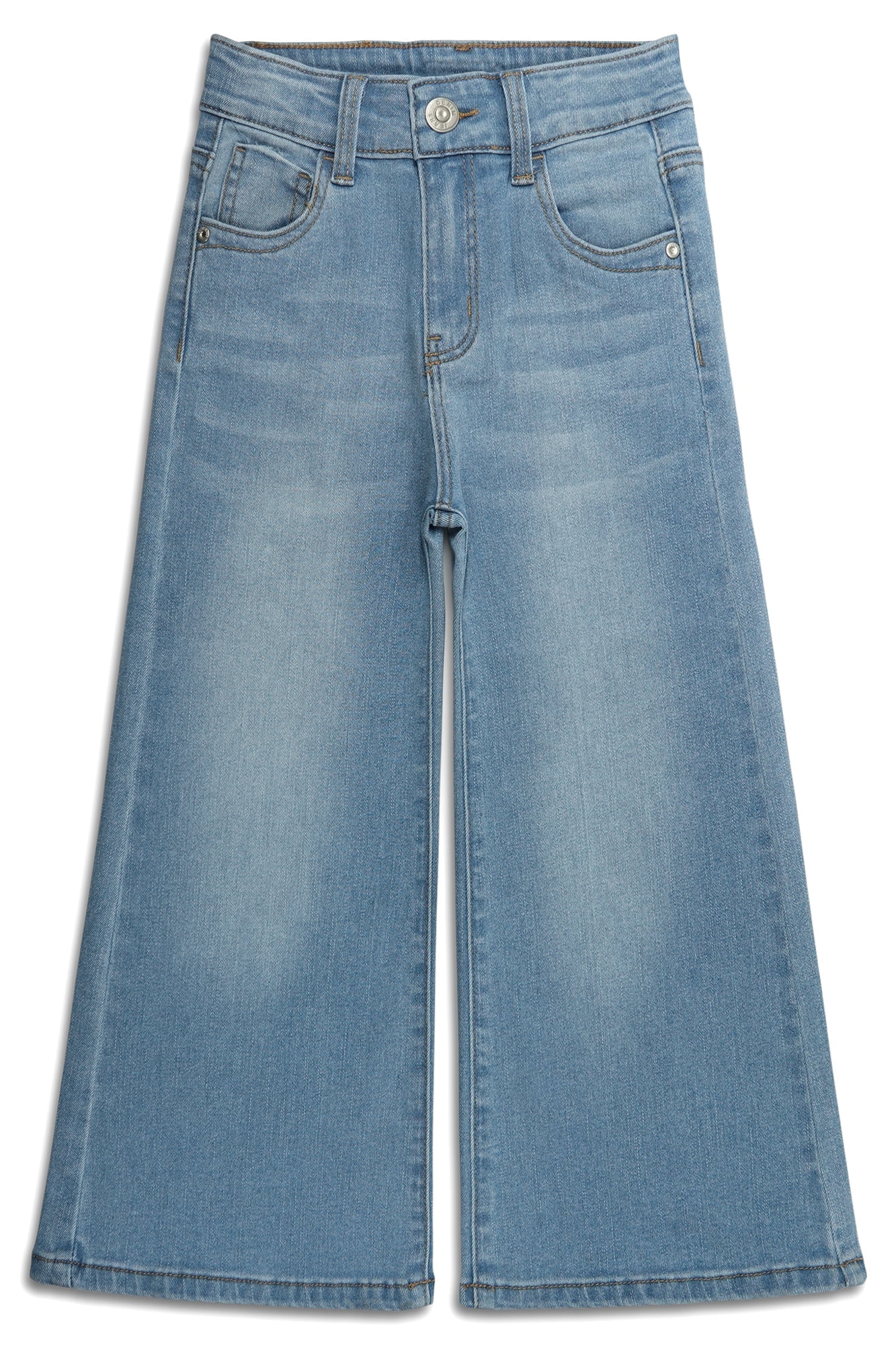 KIDSCOOL SPACE Girls Flare Jeans,Little Big Girl High Stretch Wide Leg ...