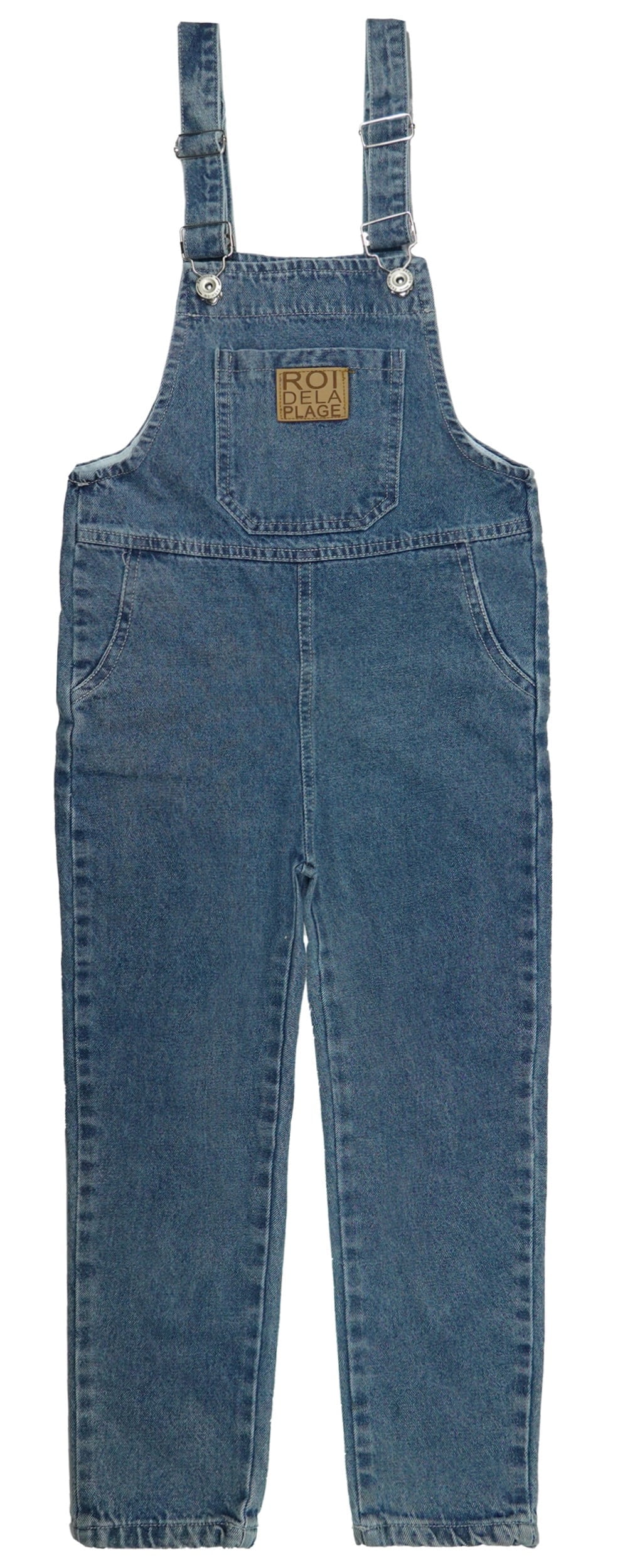 KIDSCOOL SPACE Girls Overalls, Little Big Girls Simple Casual Soft ...