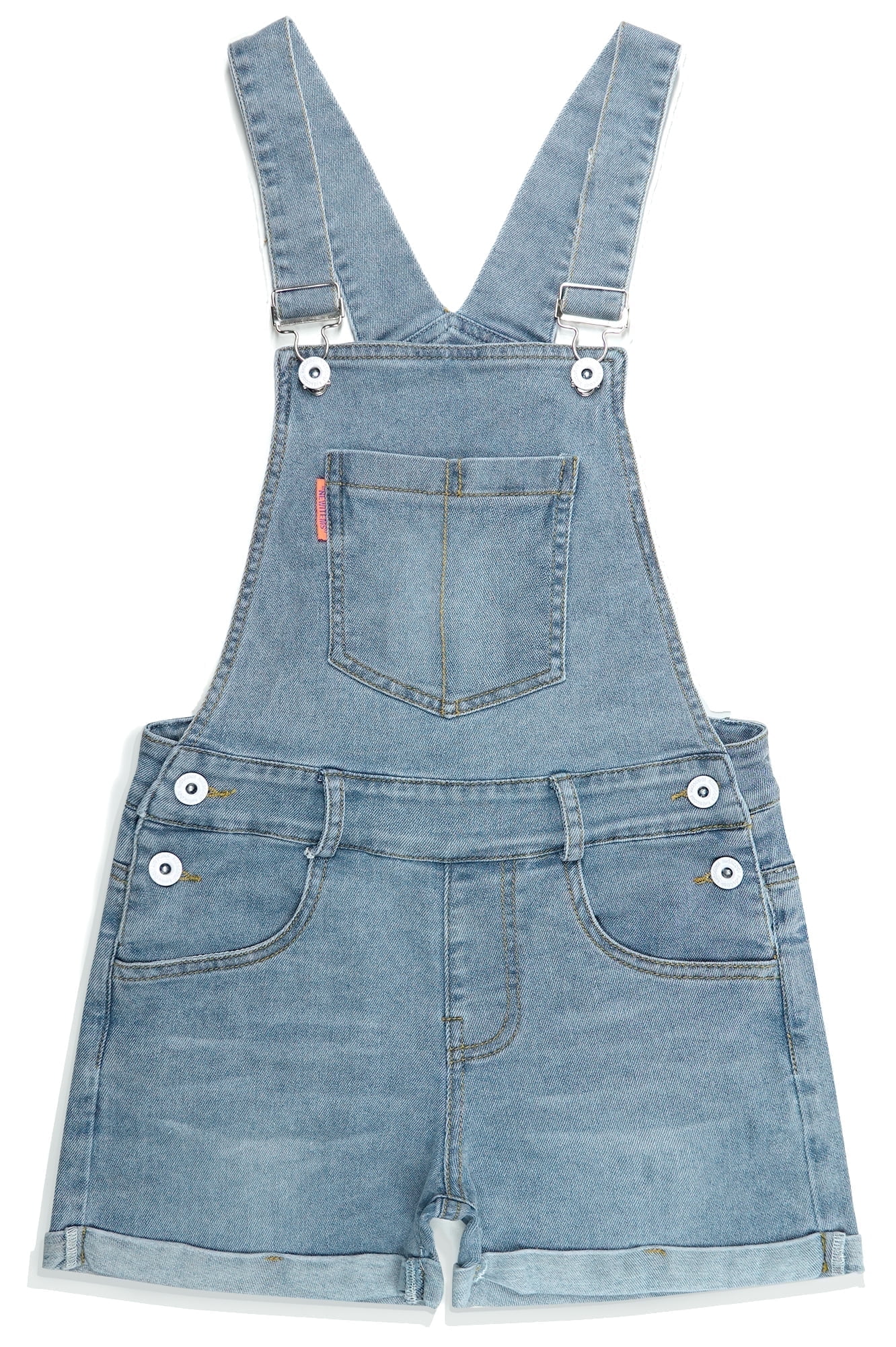 KIDSCOOL SPACE Girls Shorts,Little Big Girls Stretchy Denim Ripped ...
