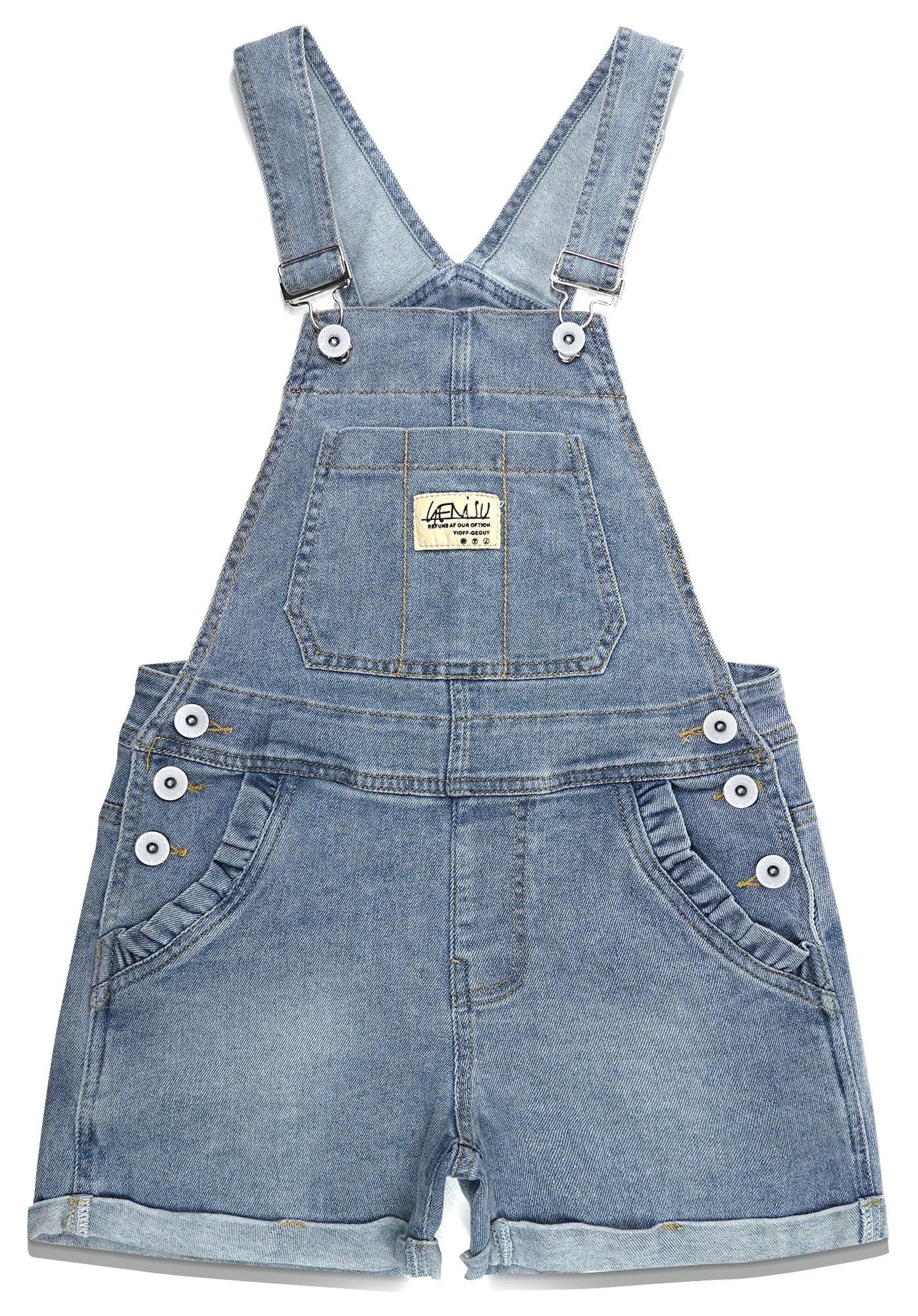 KIDSCOOL SPACE Girls Shorts,Little Girls Stretchy Denim Summer ...