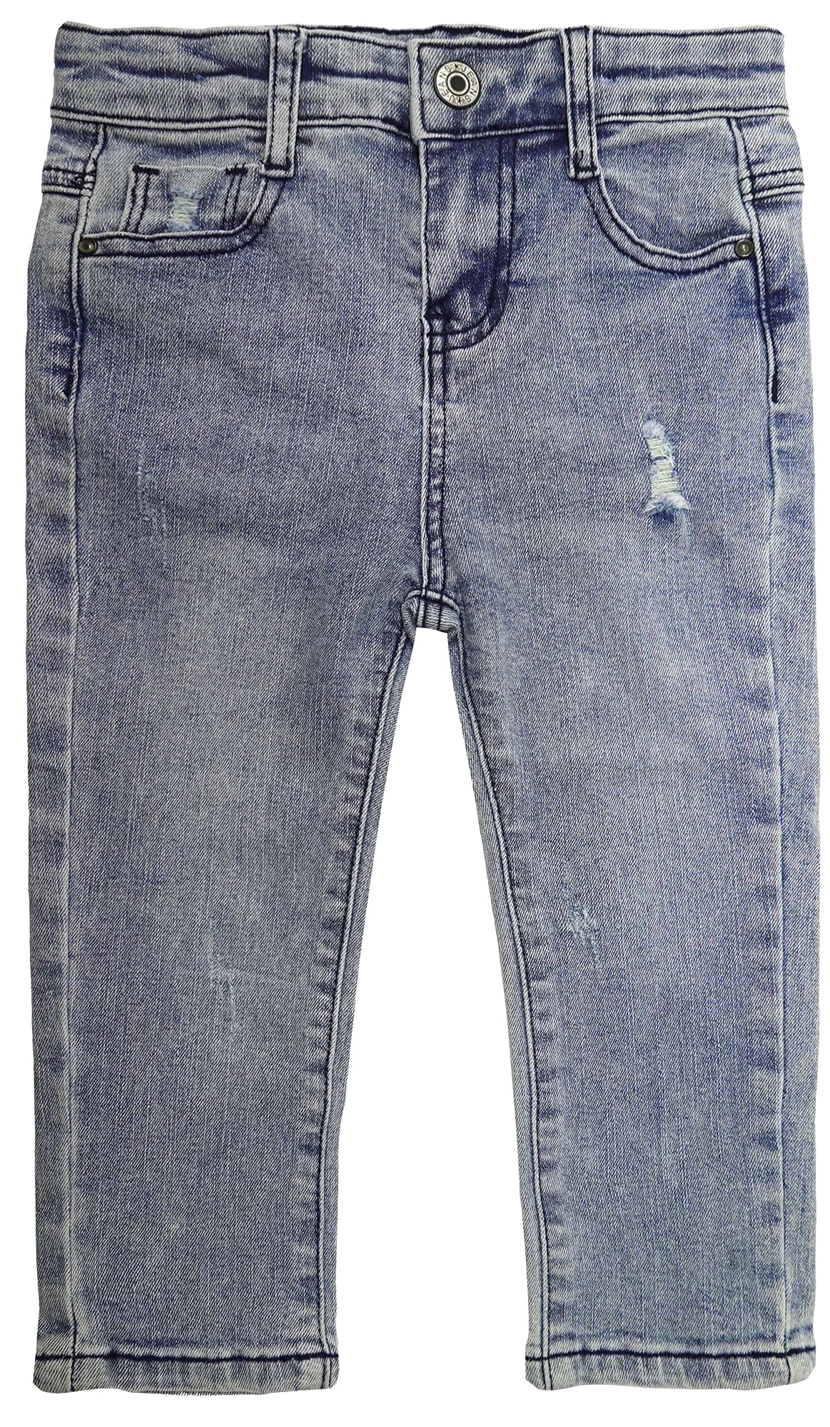 KIDSCOOL SPACE Little Boy Slim Fit Jeans,Kid Ripped Elastic Band Inside ...