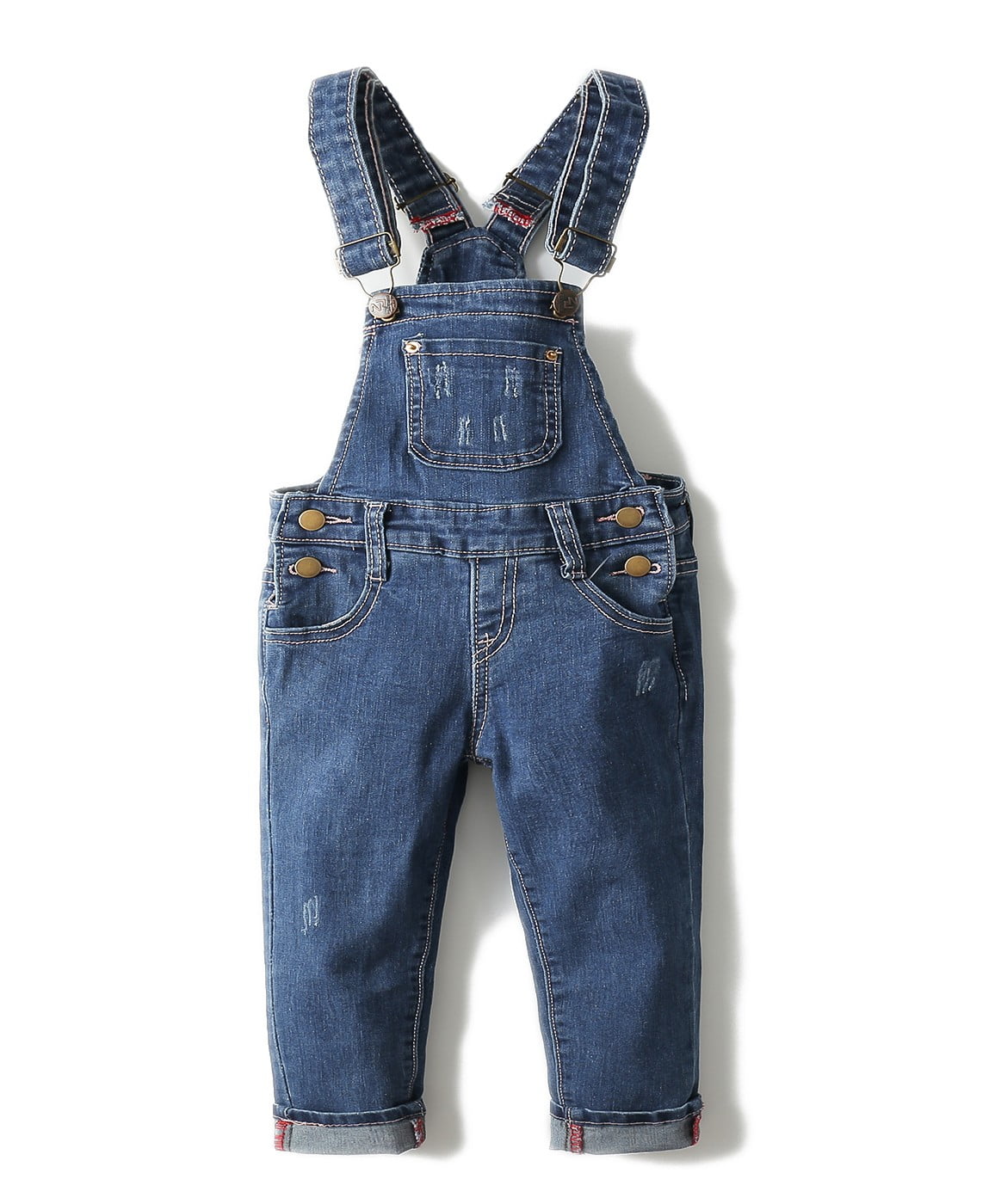 KIDSCOOL SPACE Little Girl Boy Ripped Denim Cute Slim Pants Jean ...